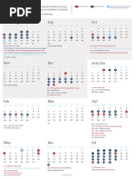 Harrow Bangkok Calendar 2019-20 | PDF | Thailand | Traditions
