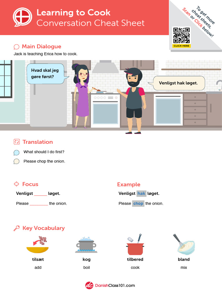 Danish Learning Cook | PDF