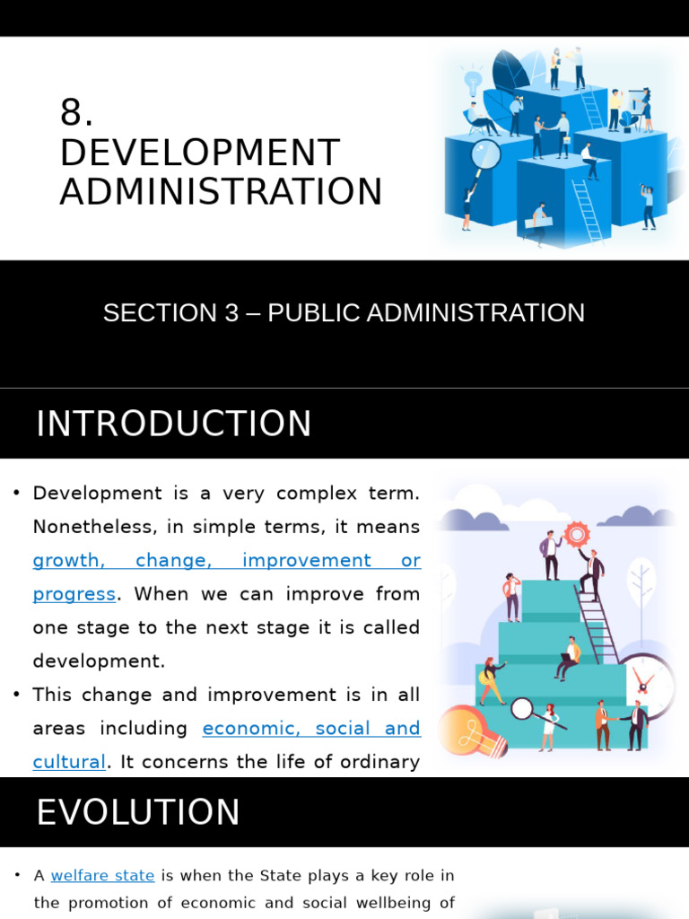 8 Development Administration | PDF | Economies