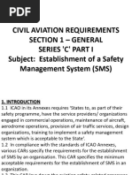 GACAR Part 5: Safety Management Systems | PDF | Safety | Risk