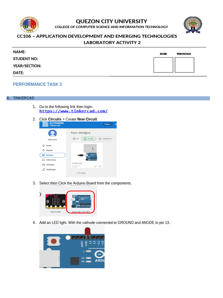 Cc106 - Midterm - Lab-Activity-2 Week 4 Part 1 | PDF | Information ...