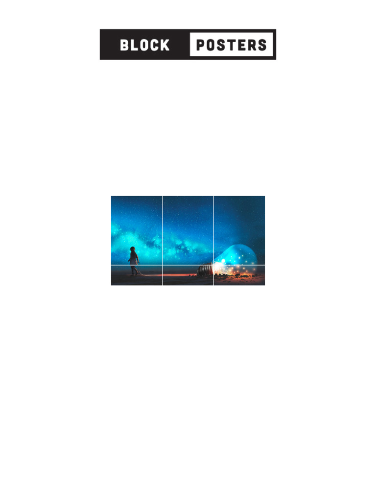 Block Poster Setup Guide | PDF