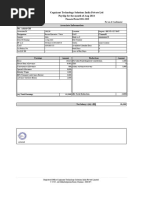 Infosys February 2025 Payslip Details | PDF