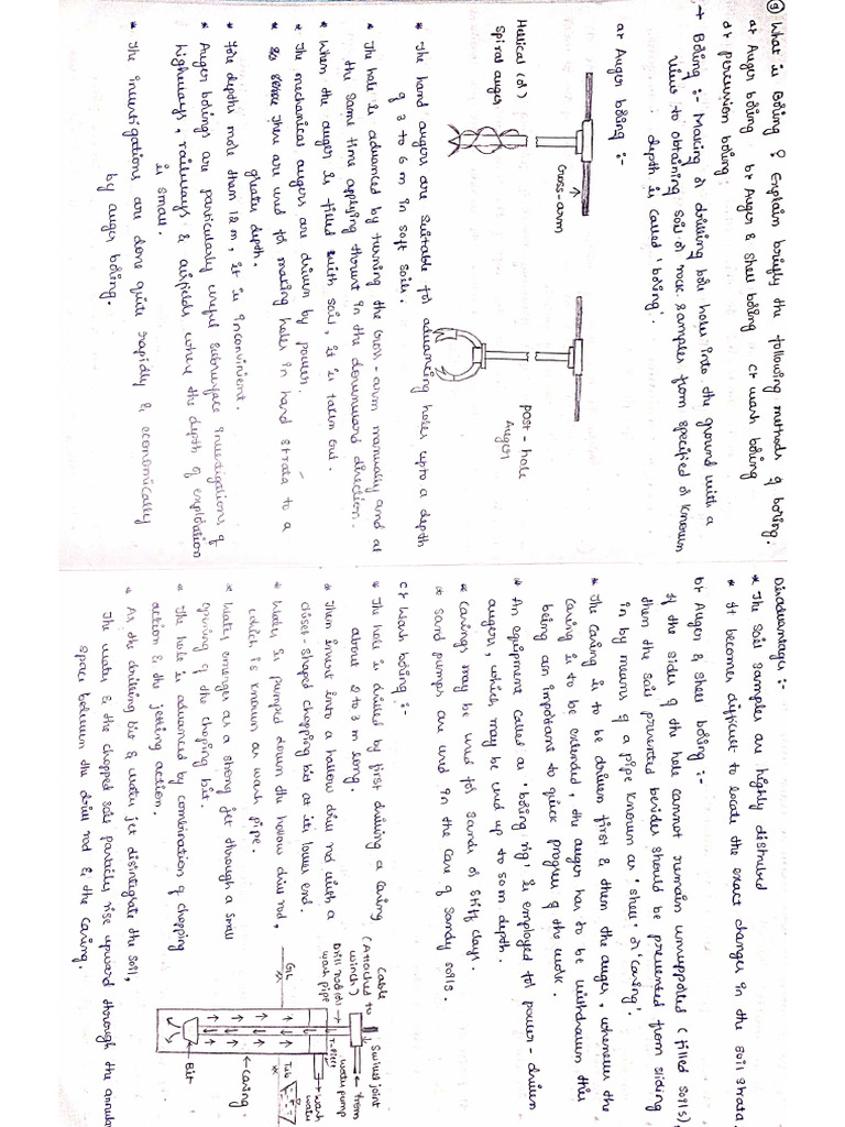 Foundation Engineering Unit1 Assignment 2 Uvce | PDF