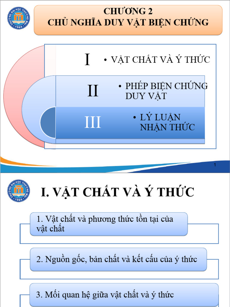Chương 2 - Triết Học Mác Lênin 2021 | PDF