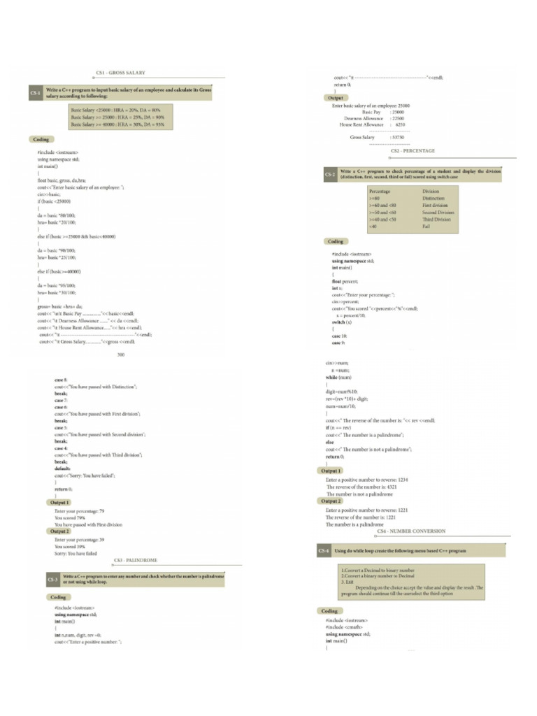 Computer Science Practical Xerox | PDF
