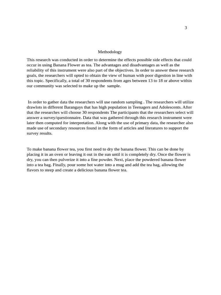 Methodology0 Research Design1 | PDF