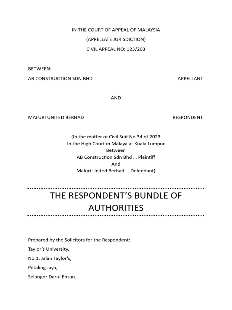 Bundle of Authorities (1) | PDF | Arbitration | Employment