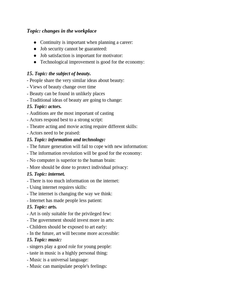 Workplace Changes and Trends Overview | PDF