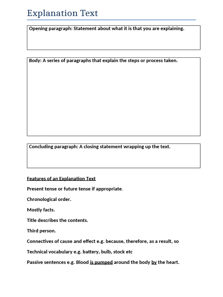 Explanation Text | PDF