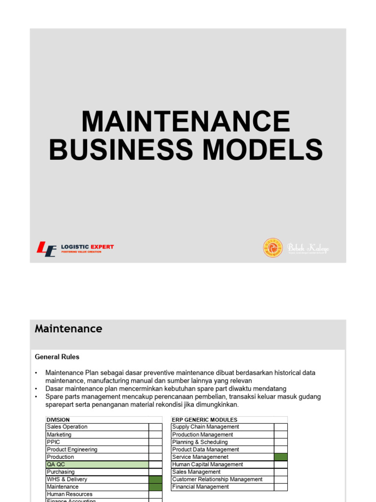 Fixed Asset Dan Spare Part Management | PDF