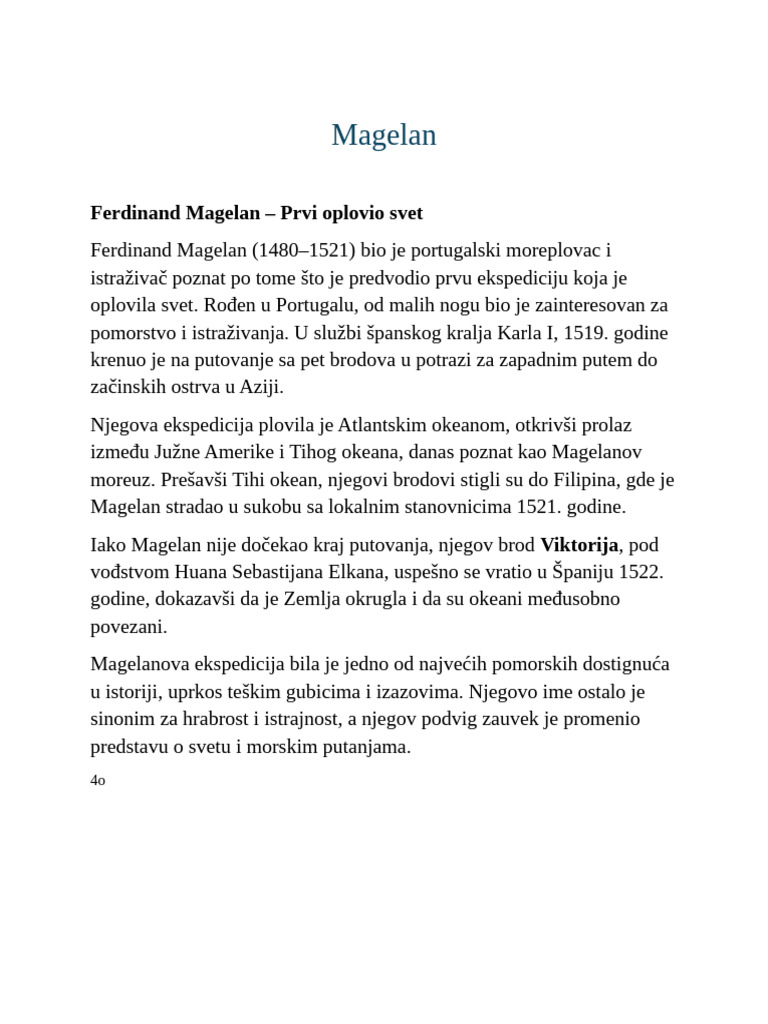 Magelan | PDF