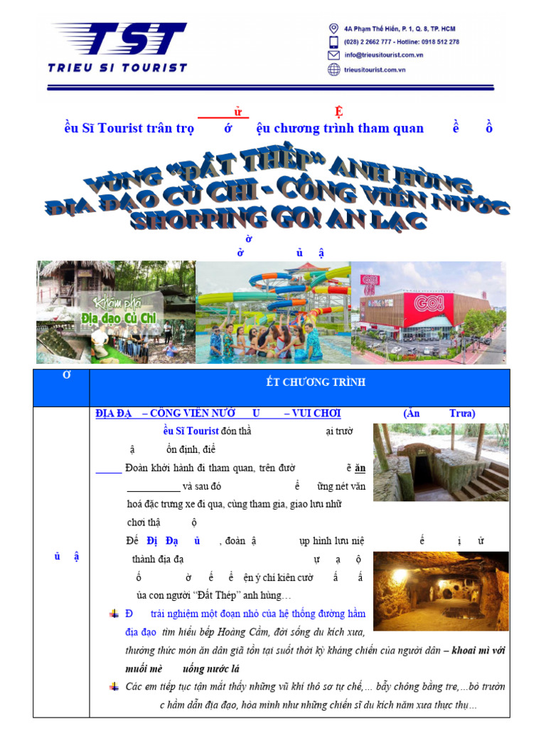 Trung Hoc Co So Dia Dao Cu Chi + CVN Cu Chi + Go An Lac | PDF