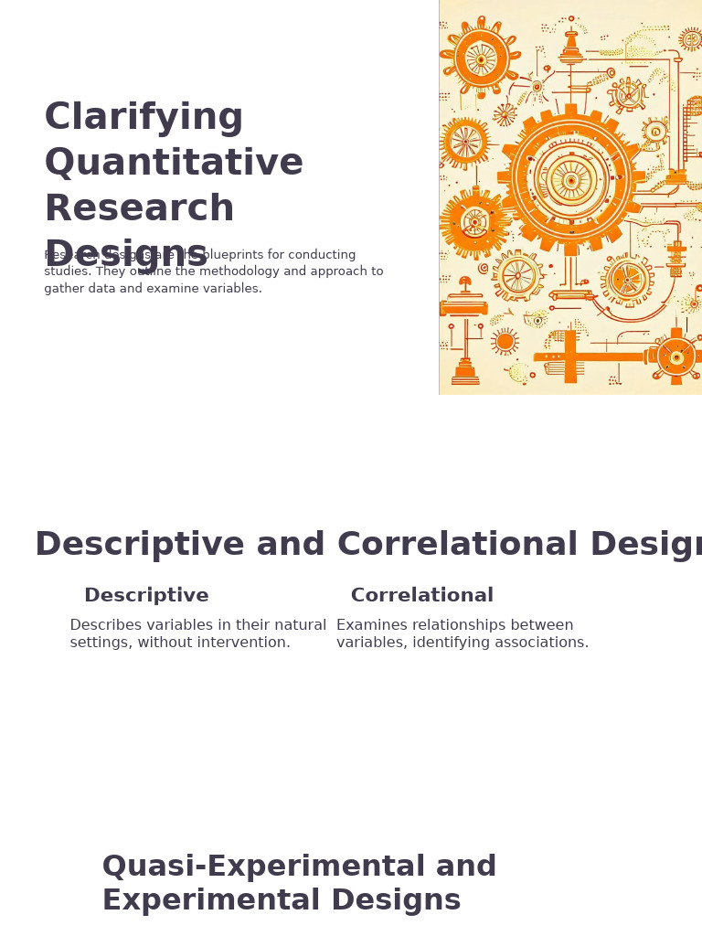 Understanding Quantitative Research Designs | PDF | Dependent And Independent Variables ...