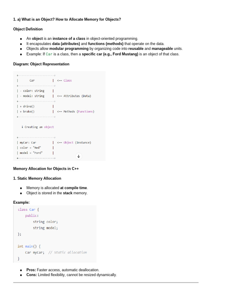 Dec 2020 Object Oriented Technology | PDF | Common Object Request Broker Architecture | Class ...