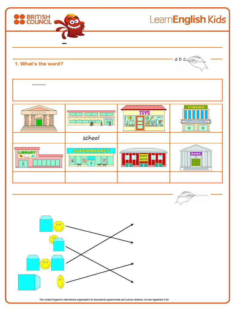 Directions Worksheet for Kids | PDF