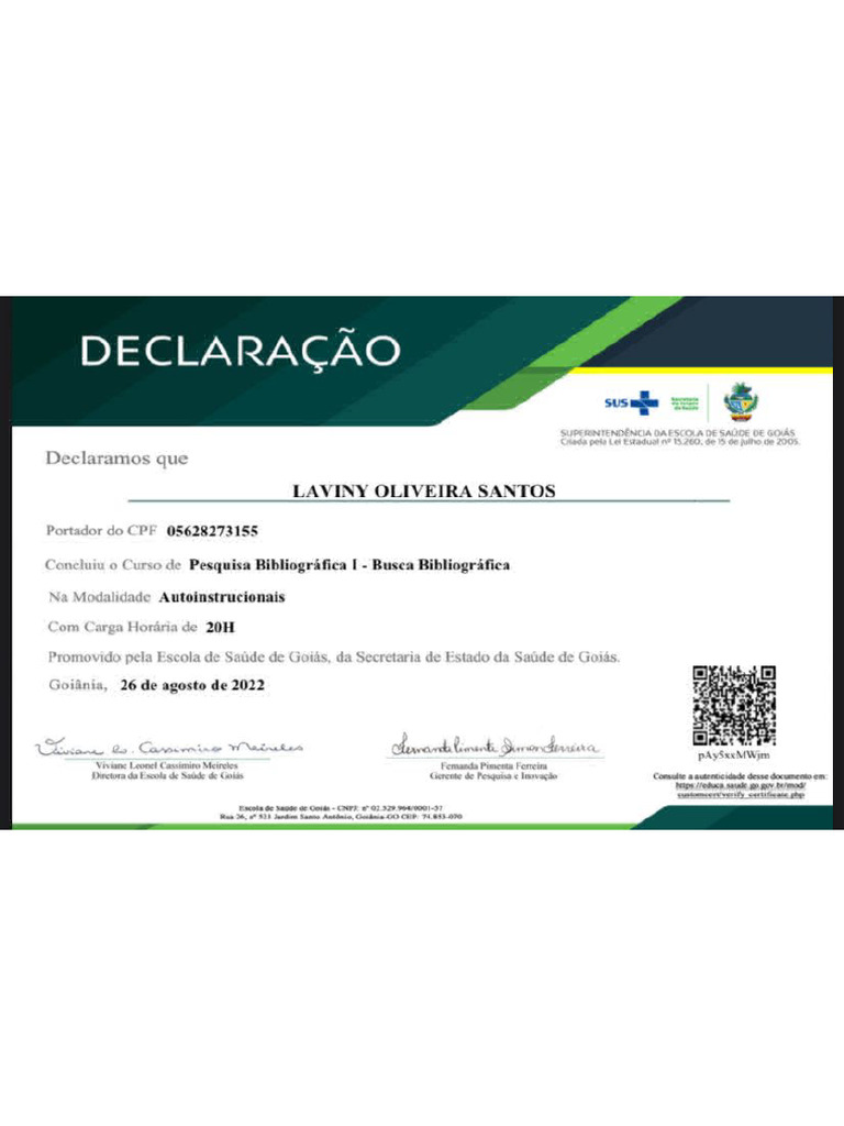 Certificados ensino | PDF
