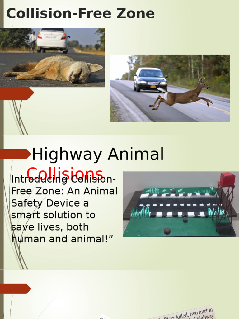 Collision-Free Zone: Animal Safety Device | PDF