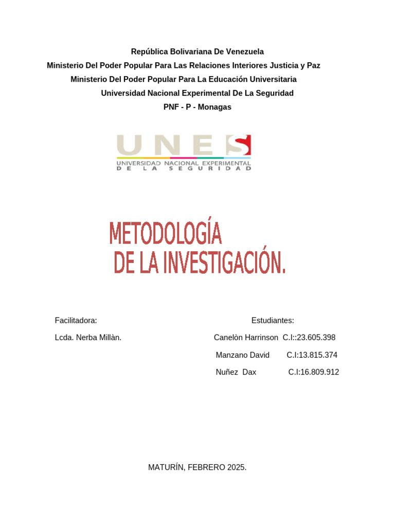 METODOLOGÌA DE LA INVESTIGACIÓN. TEMA 1. PROYECTO SOCIO-INTEGRADOR | PDF | Aprendizaje | Método ...