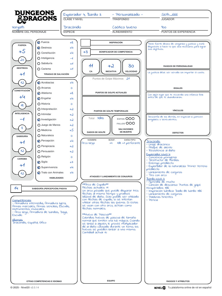 Vorgath Nivel 7 | PDF