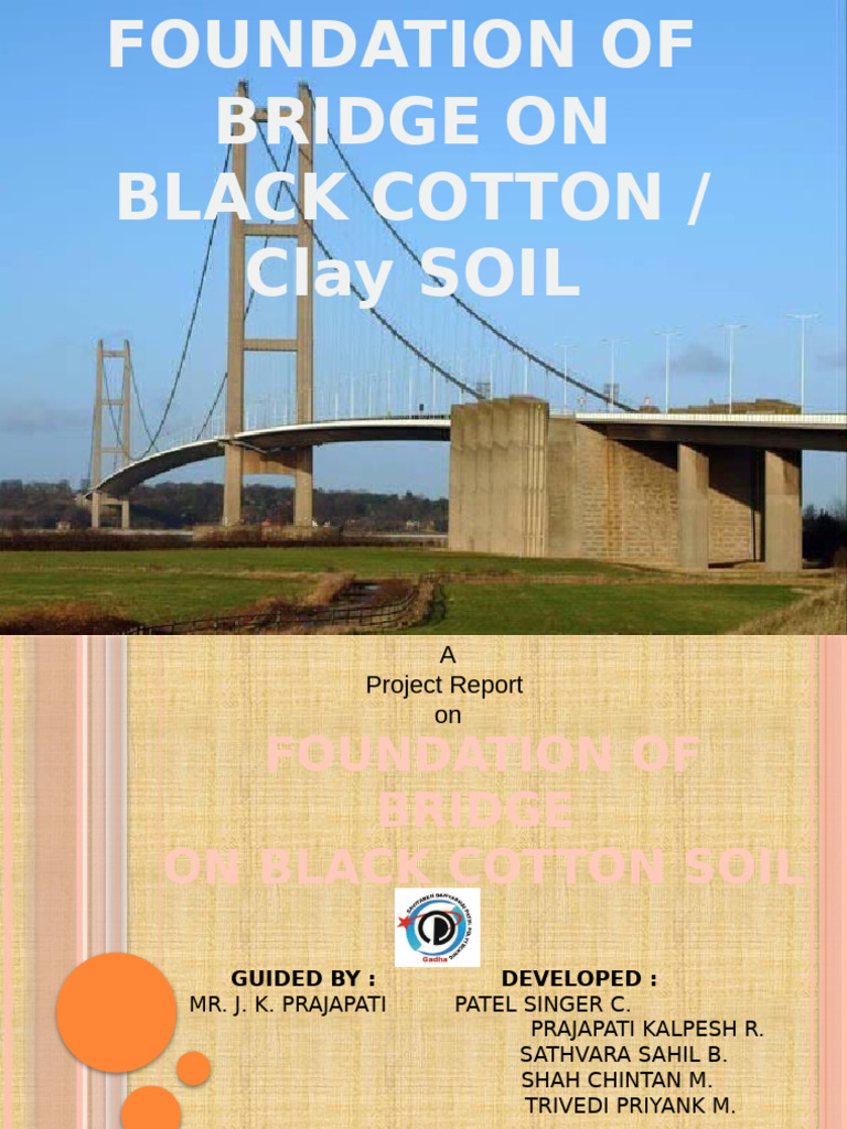 Bridge Foundation on Black Cotton Soil | PDF | Deep Foundation ...