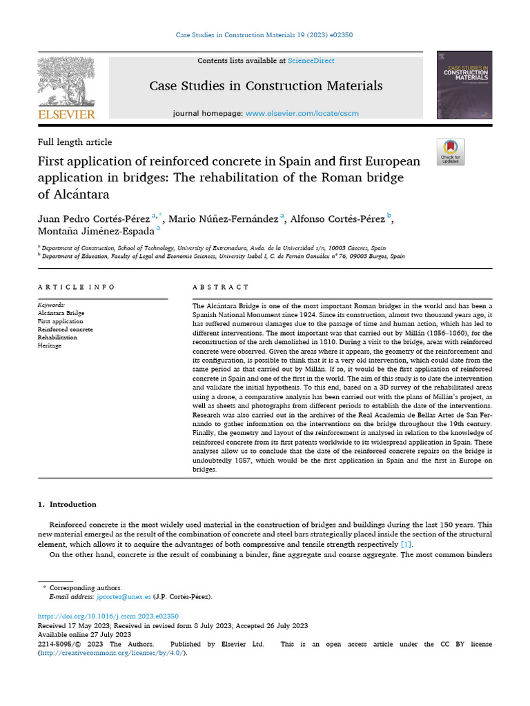 1-s2.0-S2214509523005302-main | PDF | Cement | Concrete