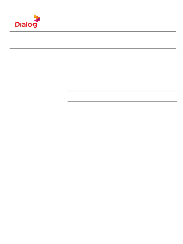 MyDialog Payment Confirmation Details | PDF
