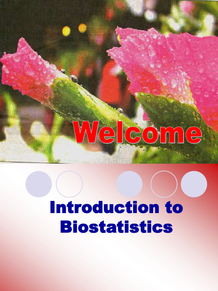 Introduction To Biostatistics | PDF | Statistics | Biostatistics