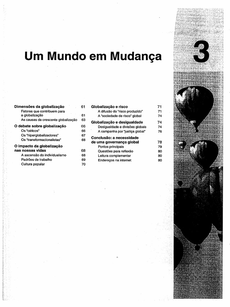 Sociologia Giddens - Cap. 3 | PDF