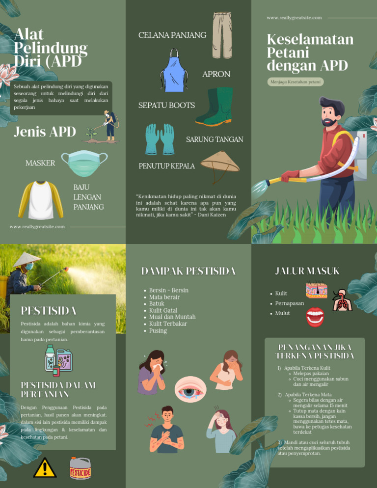 Leaflet Fiks Kel 4 Apd Petani | PDF