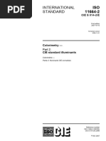 Iso Cie 11664-4 2019 | PDF | International Organization For ...