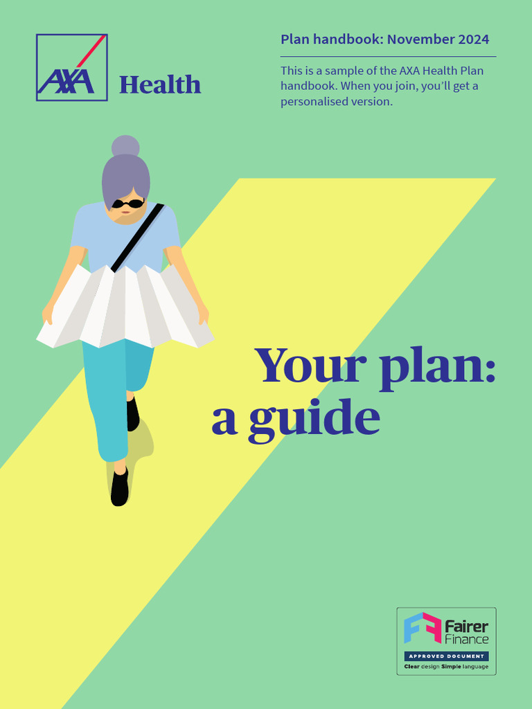 AXA Health Plan Handbook 2024 | PDF | Patient | Hospital