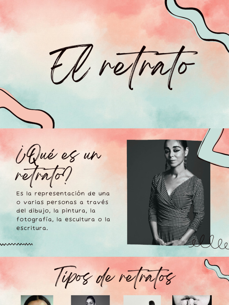 Tipos y Ejemplos de Retratos | PDF