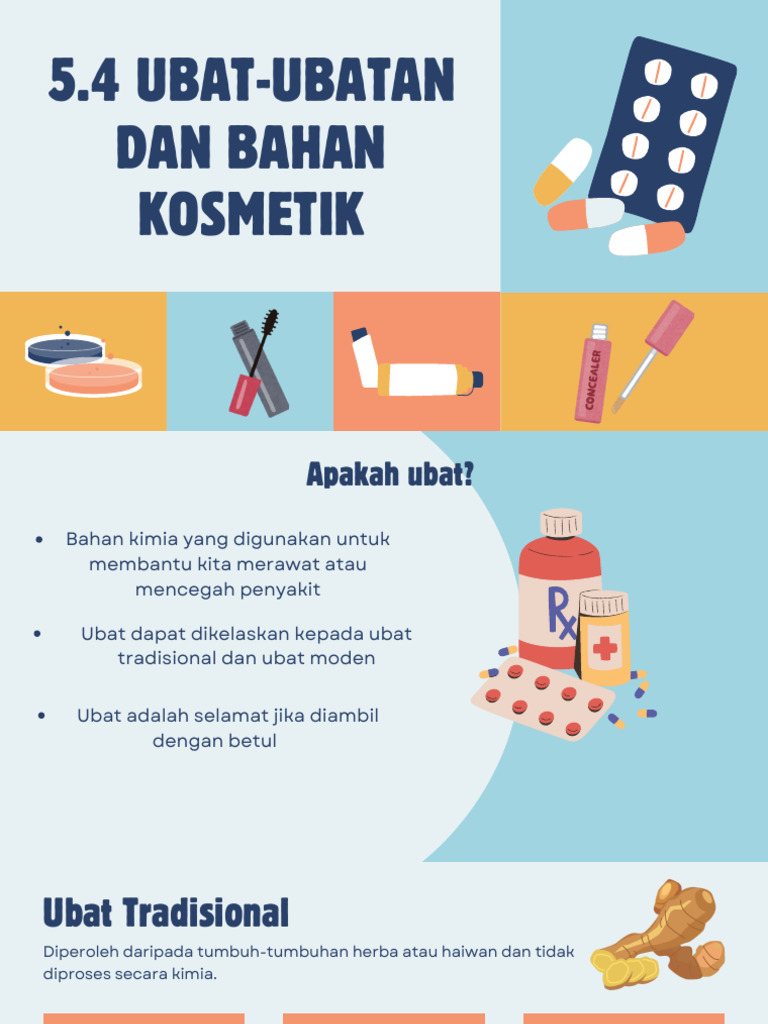 Jenis dan Kesan Ubat serta Kosmetik | PDF