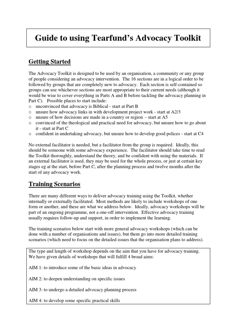 Guide To Using Toolkit | PDF | Swot Analysis | Strategic Management