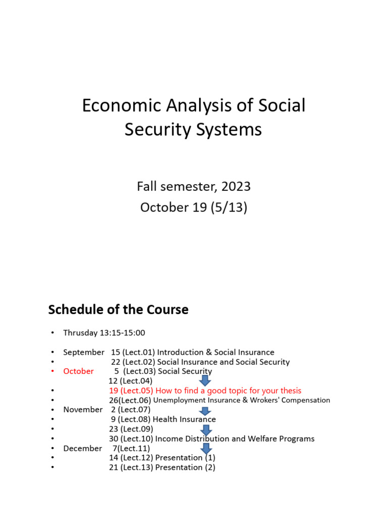Ess S 2023 Fifth H Lecture | PDF | Academic Journal | Science