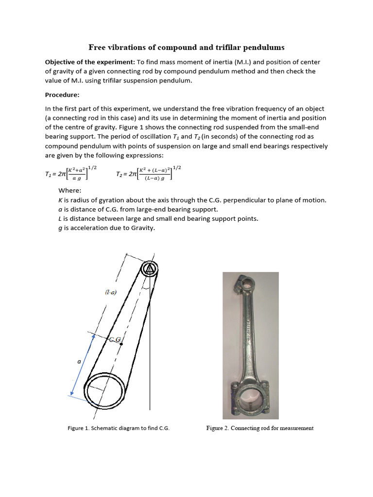 Tri Filar | PDF | Pendulum | Oscillation