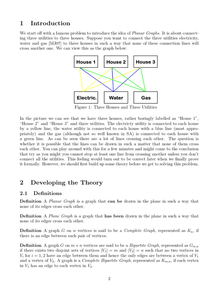 Planar_Graphs | PDF | Vertex (Graph Theory) | Discrete Mathematics