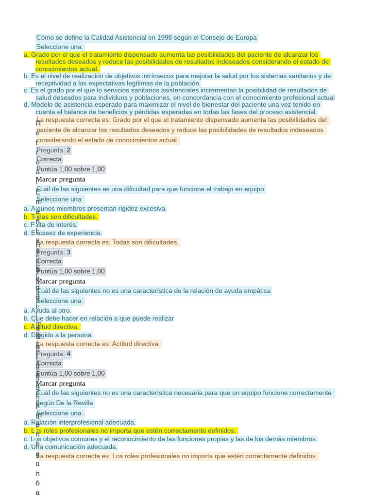 Respuesta Examen Modulo4 Actualizacion en Urgencias y Emergencias para ...