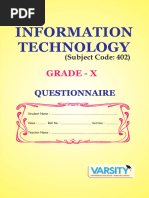 Class 9 Unit 3 Digital Documentation (Final) | PDF | Microsoft Word | Typewriter