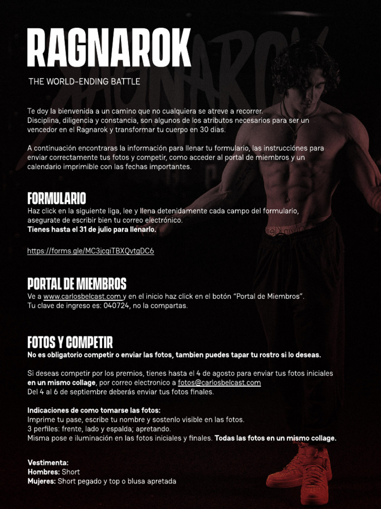 Documento Bienvenida 2024 Jul | PDF