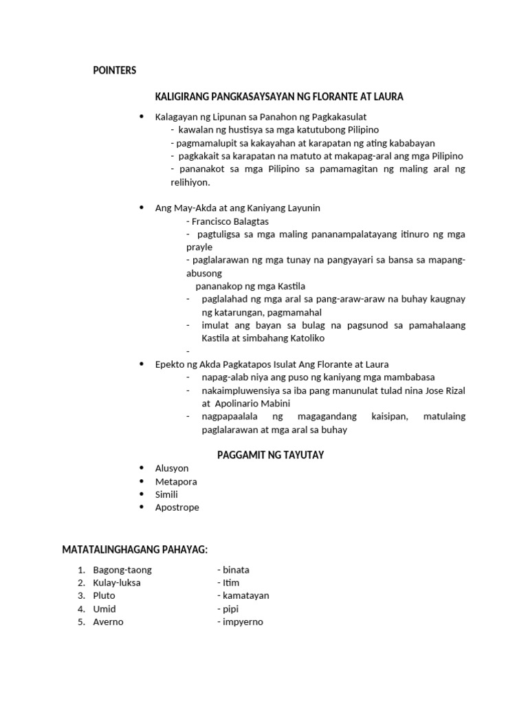 Grade 8 Pointers | PDF