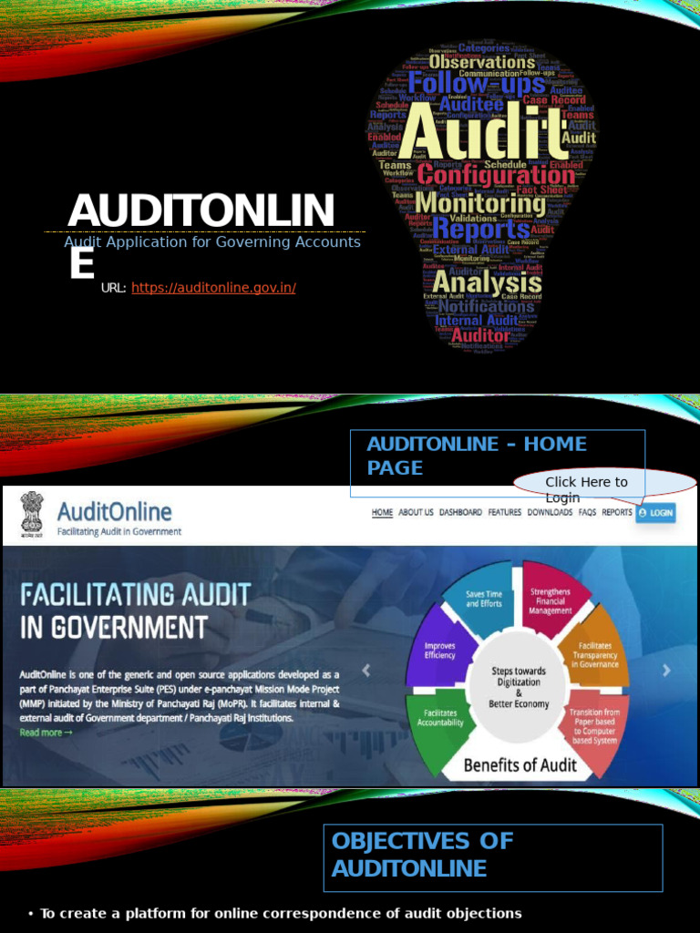 AuditOnline: Government Audit Platform | PDF | Auditor's Report | Audit