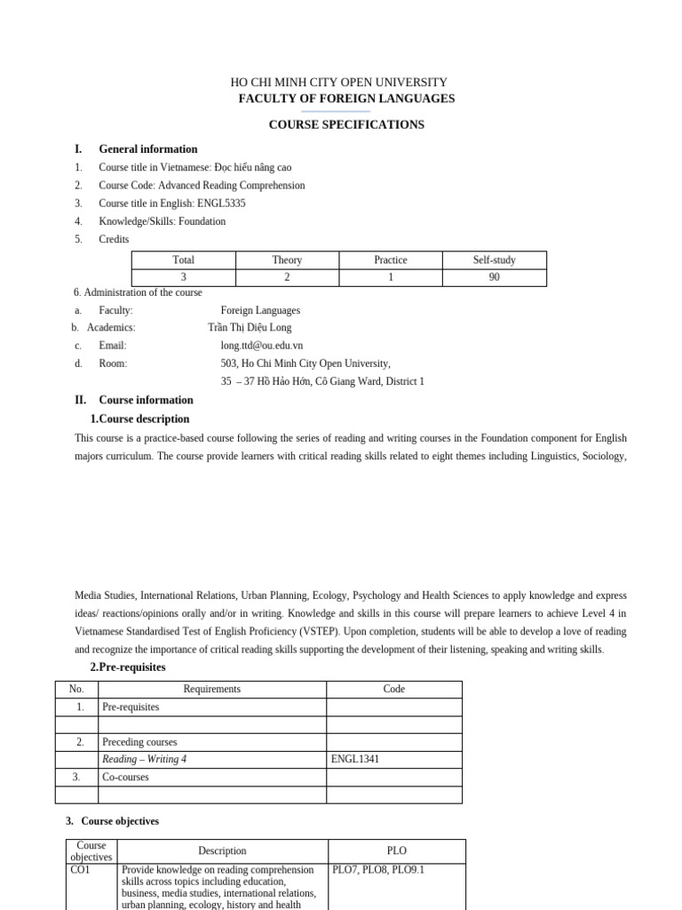 Advanced Reading Comprehension Course | PDF | Accuracy And Precision ...