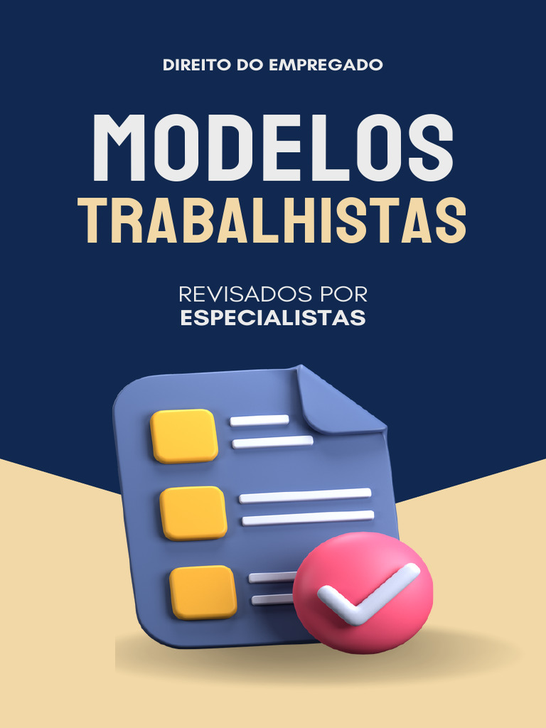(Bo Nus) +Pack+19+Modelos+Trabalhistas | PDF | Férias trabalhistas ...
