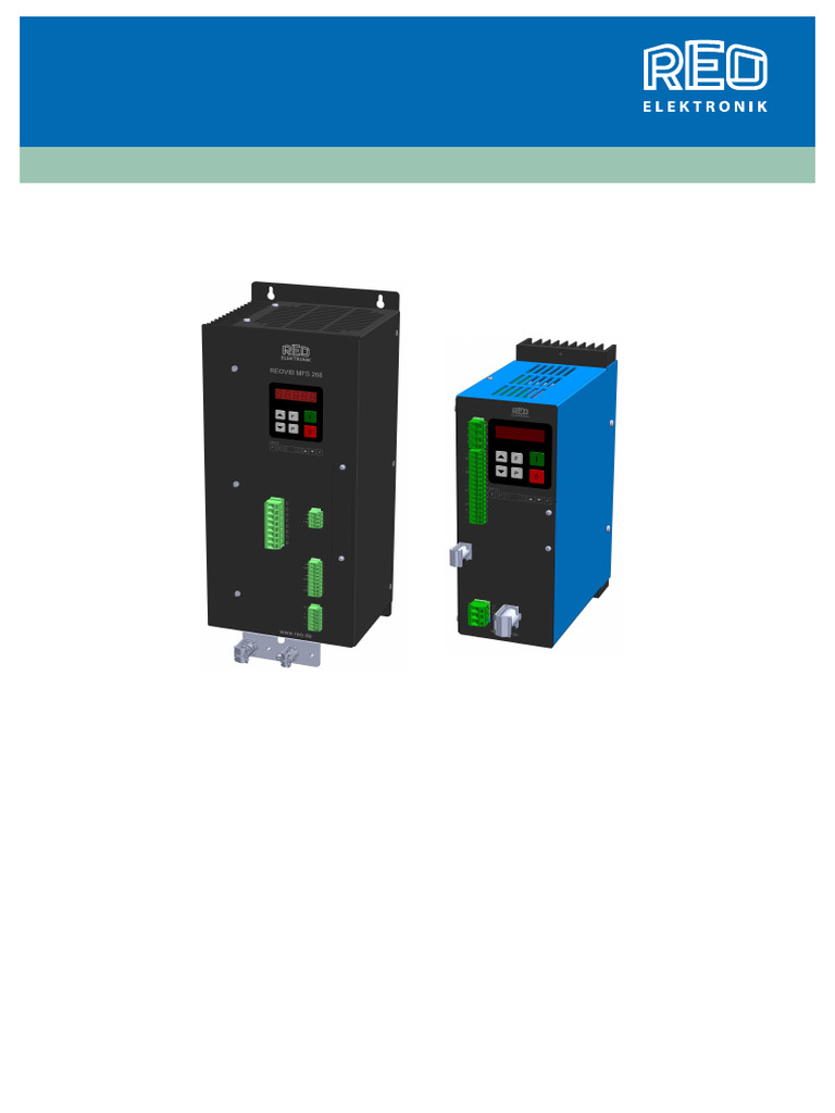 Reovib-Mfs268 Anl m12 32a en Rev02 | PDF | Power Supply | Relay