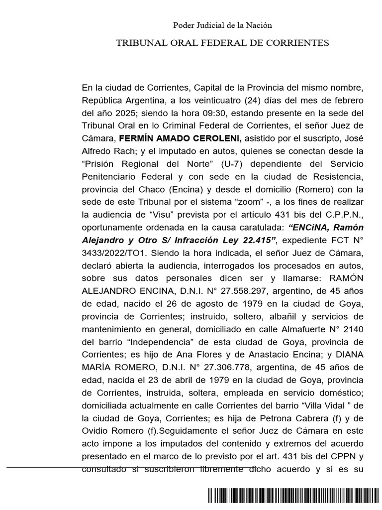 Fallo | PDF | Ley Pública | Justicia