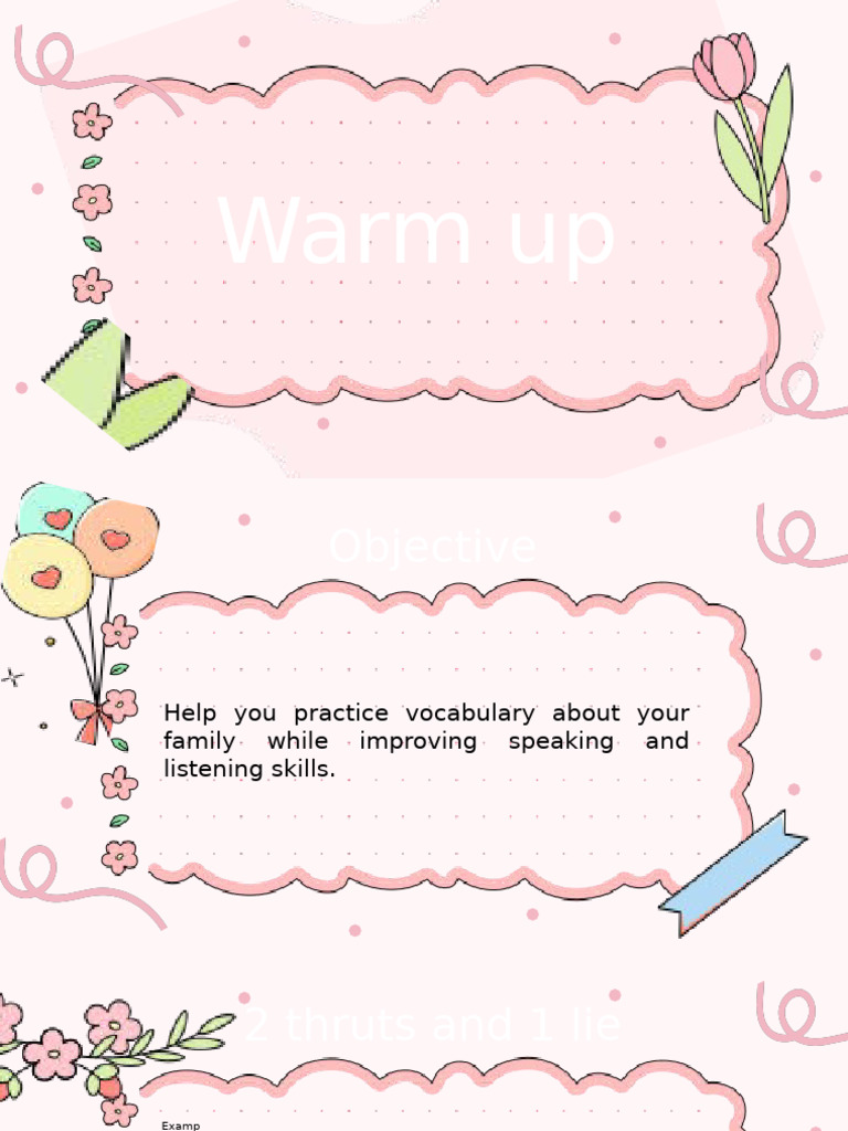 Warm Up | PDF