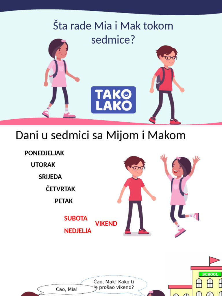 Dani U Sedmici | PDF