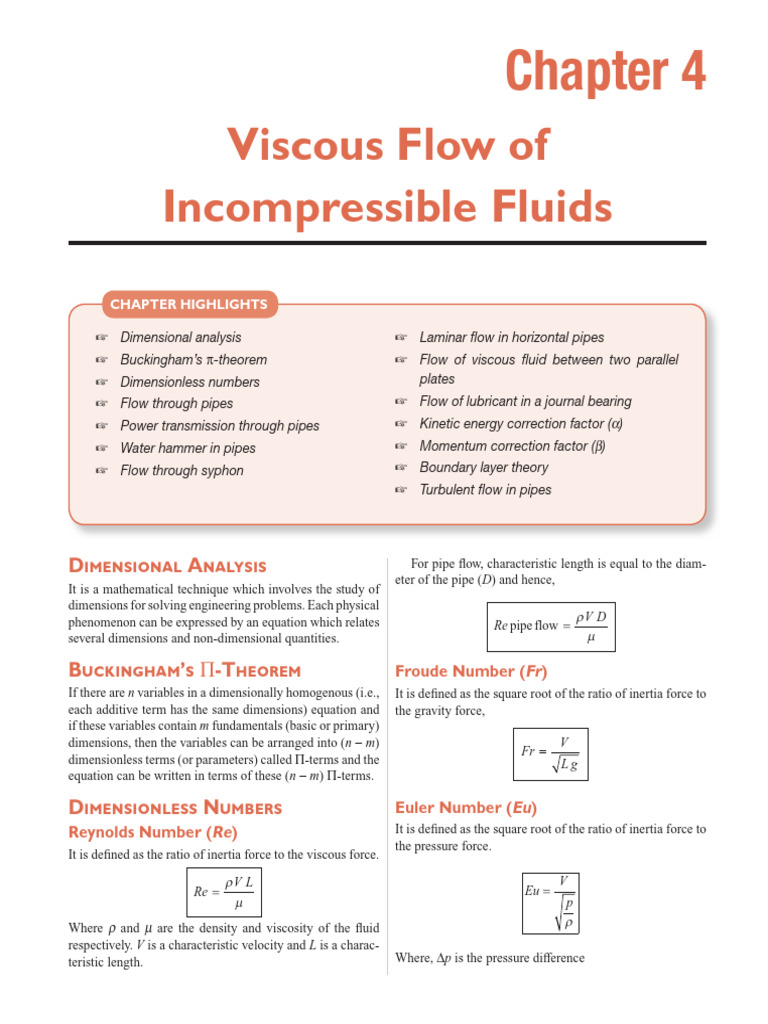 FM4 | PDF | Reynolds Number | Fluid Dynamics
